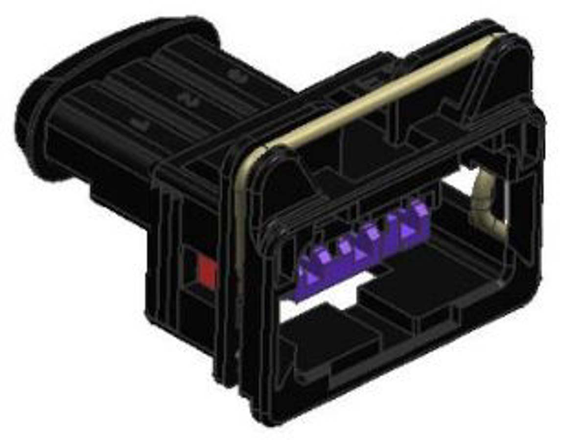 Socket Conector Ford 3V Codificado 1141 – Totus Autopartes