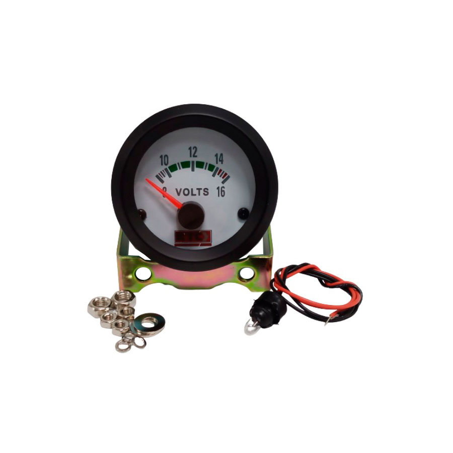 Voltimetro 12V 52MM Fdo Blan 216-067 – Totus Autopartes